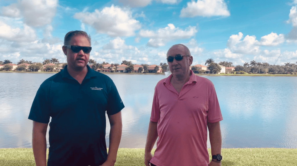 Dr. Randy Laurich and Allan Schaefer